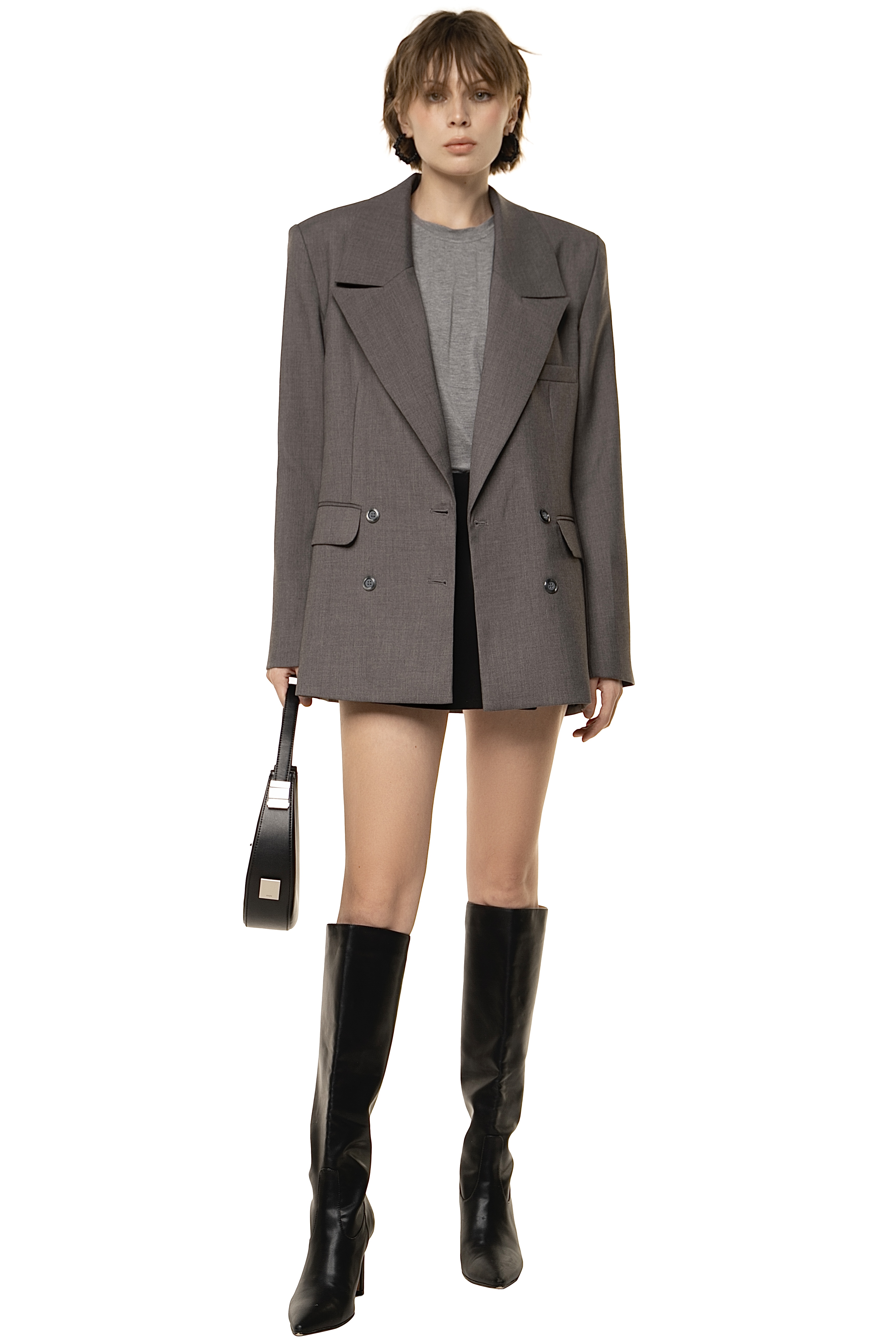 PORTER BLAZER - GREY