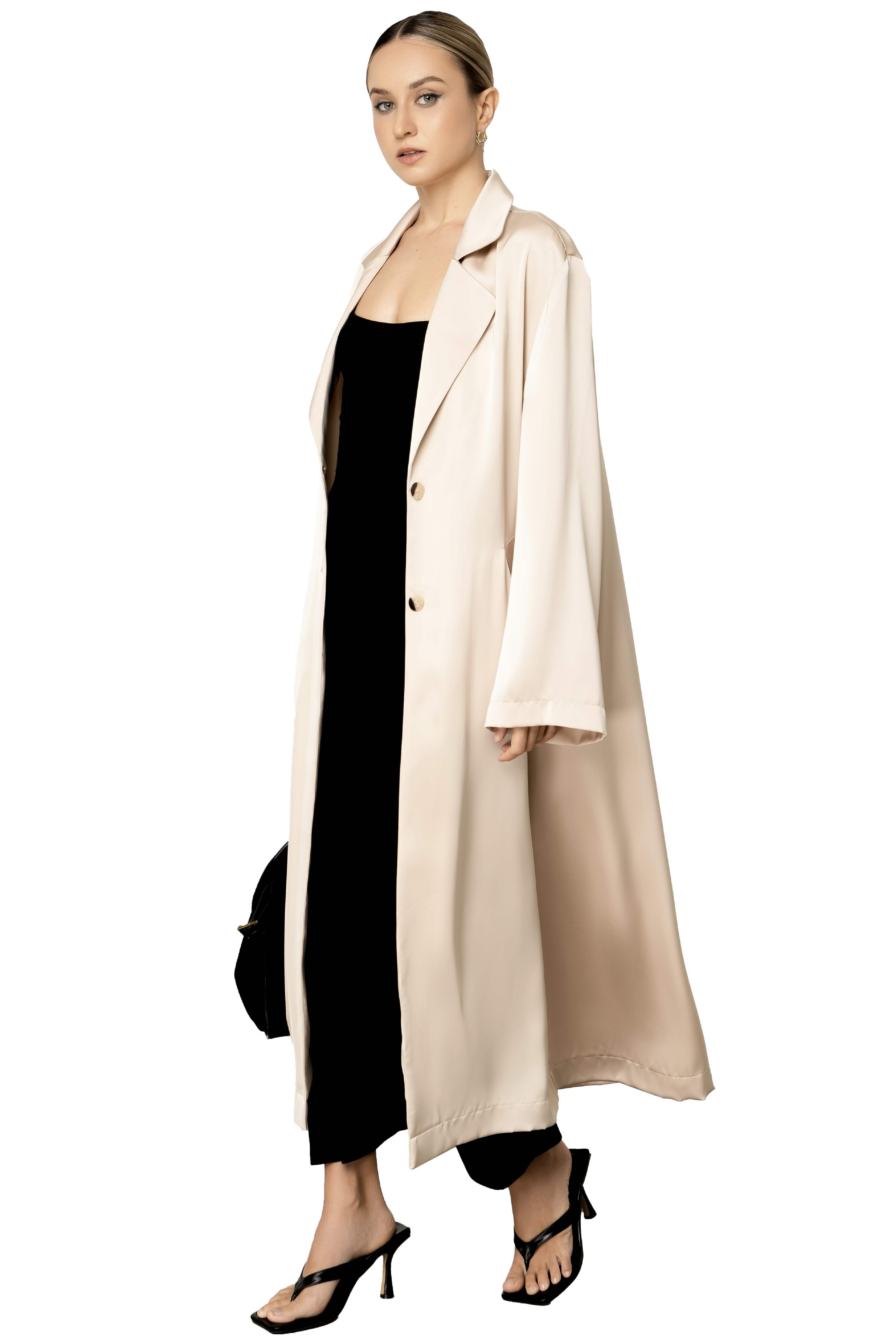 PHOEBE COAT - ALMOND